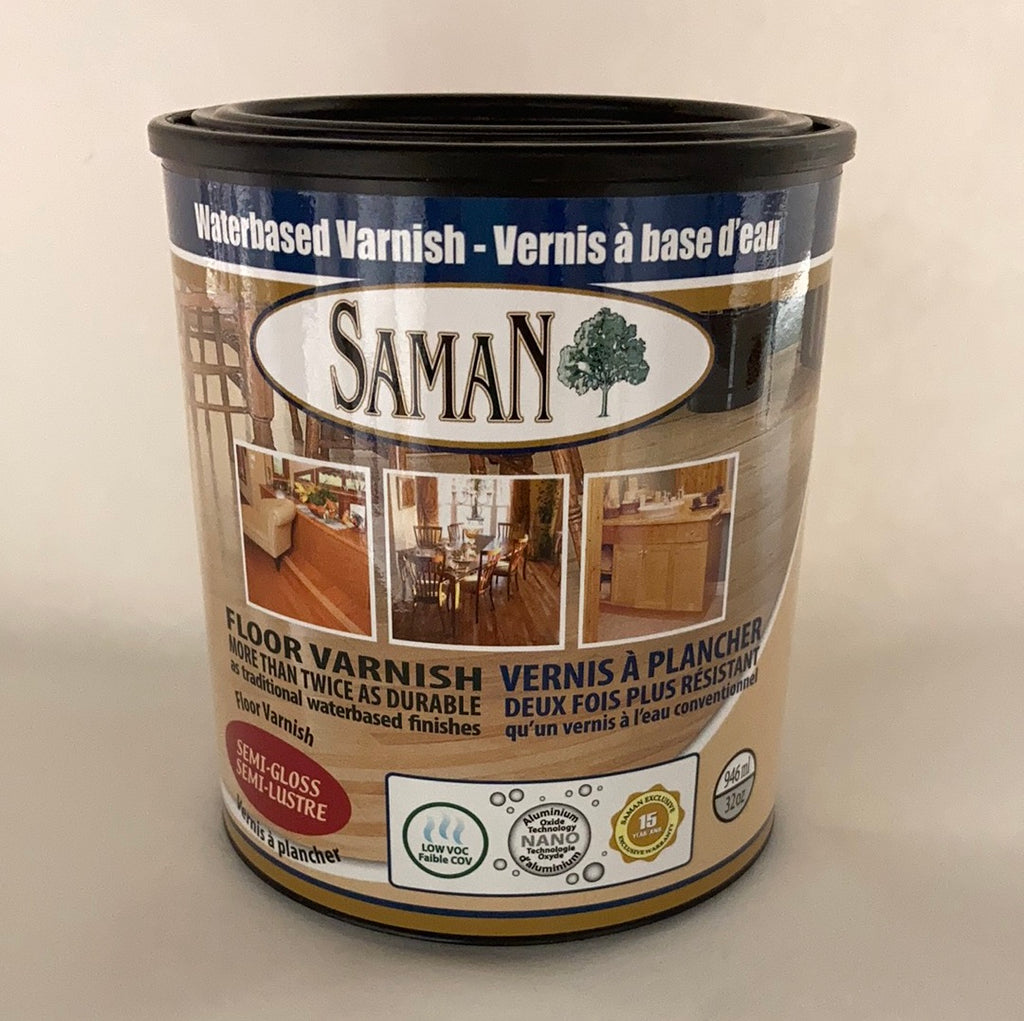 Saman Waterbased Floor Varnish – Kingston Paint & Decorating Inc.